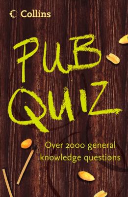 Collins Pub Quiz Book used book by Collins UK: 9780007193240
