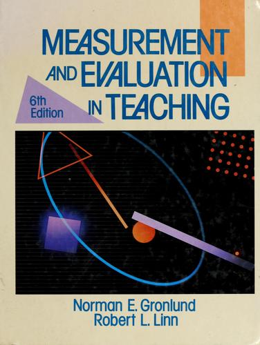 Measurement and Evaluation in Teaching used book by Norman Edward ...