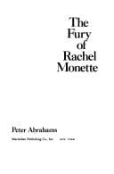 The fury of Rachel Monette used copy by Peter Abrahams: 9780025001305