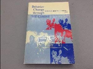 Behavior Change Through Self-Control used book by M. Merbaum, Marvin R ...