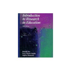 Introduction to Research in Education used book by Asghar Razavieh ...