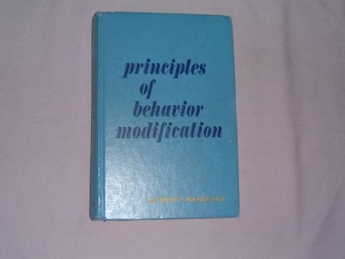 Principles of Behavior Modification used book by Albert Bandura ...