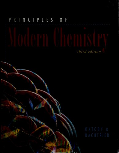 Principles of Modern Chemistry used book by Oxtoby: 9780030059049