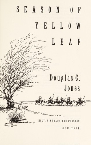 Season of Yellow Leaf used book by Douglas C. Jones