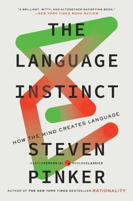 The Language Instinct : How the Mind Creates Language used book by ...
