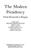 Modern Presidency : From Roosevelt to Reagan book by Malcolm N. Shaw ...