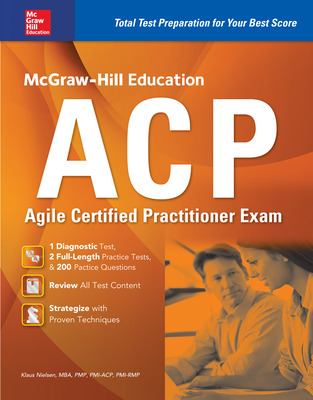 McGraw-Hill Education ACP Agile Certified Practitioner Exam book by ...