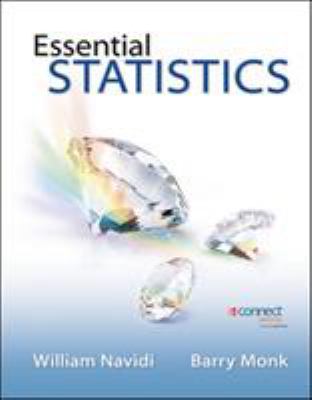 Essential Statistics used copy by Barry Monk, William Navidi: 9780077701406