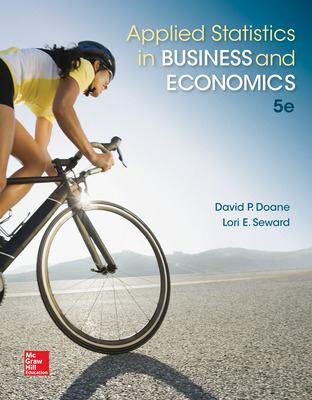 Applied Statistics in Business and Economics used book by David Doane ...