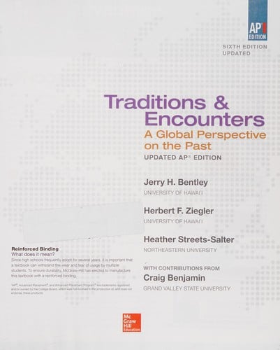Bentley, Traditions & Encounters: a Global Perspective on the Past ...