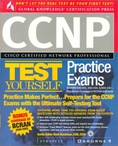 Cisco CCNP Test Yourself Practice Exams used book by Inc. Staff ...