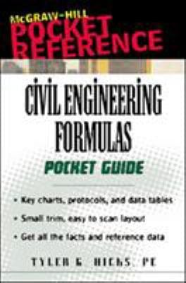 Civil Engineering Formulas book by Tyler G. Hicks: 9780071356121