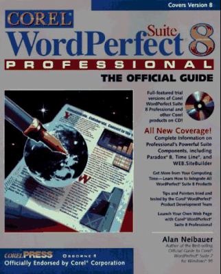 Corel WordPerfect Suite 8 Professional : The Official Guide used book ...