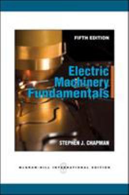 Electric Machinery Fundamentals book by Chapman: 9780071325813