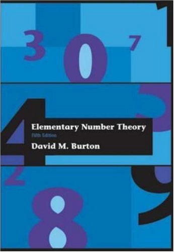 Elementary Number Theory used book by David M. Burton: 9780072325690