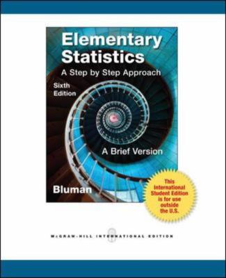 Elementary Statistics: a Brief Version With CD and Formula C book by Bluman: 9780071315456