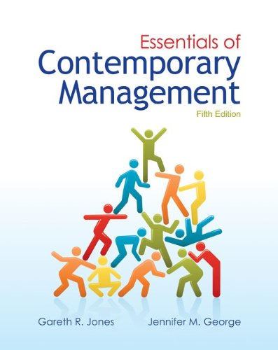 Essentials of Contemporary Management used book by Jennifer George ...