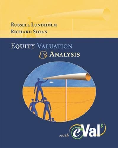 Equity Valuation and Analysis with eVal 2003 : (With Media General ...