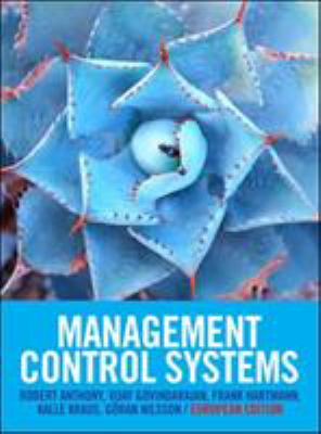 Management Control Systems book by Robert N. Anthony, Vijay ...