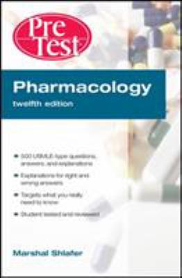 Pharmacology : PreTest Self Assessment and Review used book by Marshal ...