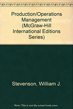Production/Operations Management book by William J. Stevenson ...