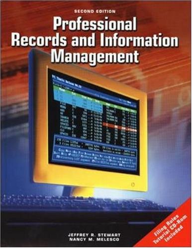 Professional Records and Information Management book by Nancy M ...