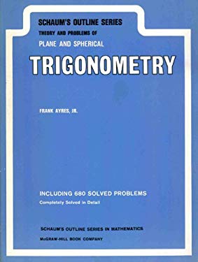 Trigonometry book by Frank Ayres, Jr.: 9780070026513
