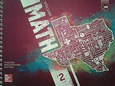 Texas Math TEKS Course 2 Volume 1(Teacher Walkaround Edition) book ...