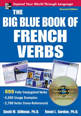 The Big Blue Book of French Verbs with CD-ROM, Second Edition used book ...
