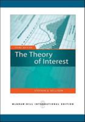Theory of Interest book by Kellison