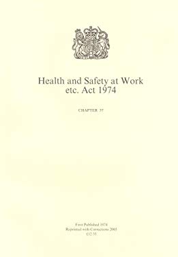 Health and Safety at Work Etc. Act 1974 book by Peter Vergo, Great ...