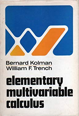 Elementary Multivariable Calculus book by Bernard Kolman, William F ...