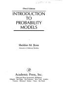 An Introduction to Probability Models used book by Sheldon M. Ross ...