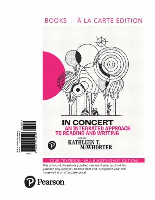 In Concert : An Integrated Approach to Reading and Writing, Books a la ...