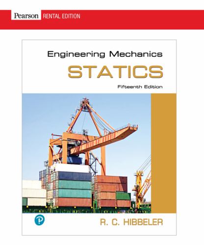 Engineering Mechanics : Statics book by Russell Hibbeler: 9780134814971