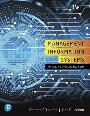 Management Information Systems : Managing the Digital Firm used book by ...