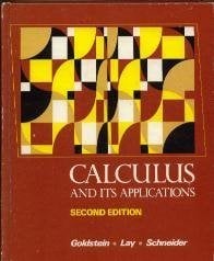 Calculus and Its Applications used book by Larry J. Goldstein, David C ...