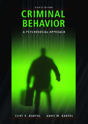 Criminal Behavior : A Pyschological Approach used book by Anne M ...
