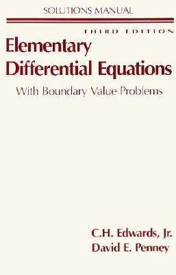 Elementary Differential Equations Solution Manual book by Edwards ...