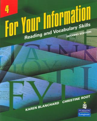 For Your Information 4 Vol. 4 : Reading and Vocabulary Skills used book ...
