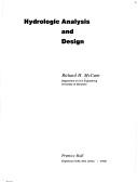 Hydrologic Analysis and Design book by Richard H. McCuen: 9780134479545