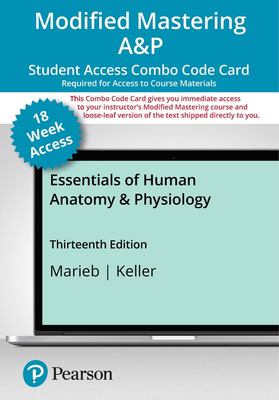 Modified Mastering a&P with Pearson EText -- Combo Access Card -- for ...