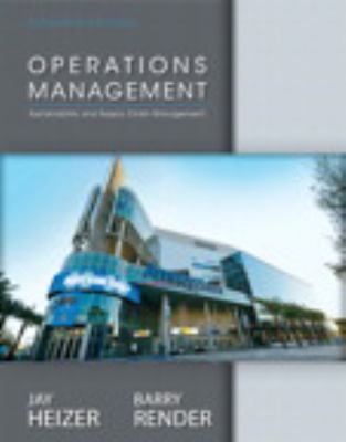 Operations Management used book by Jay Heizer, Barry Render: 9780132921145