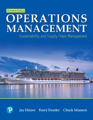Operations Management : Sustainability and Supply Chain Management book ...