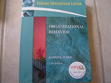 Organizational Behavior used book by Stephen P. Robbins, Timothy A ...