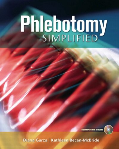 Phlebotomy Simplified book by Diana Garza, Kathleen Becan-McBride ...