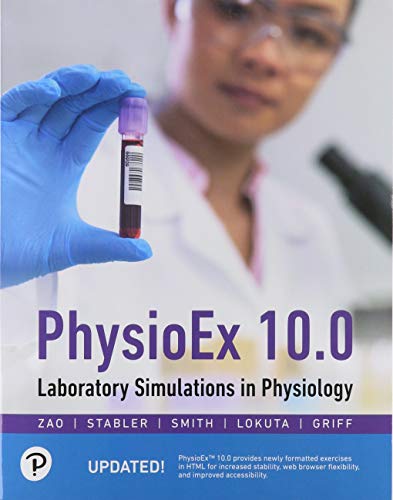 PhysioEx 10. 0 : Laboratory Simulations in Physiology Plus Website ...