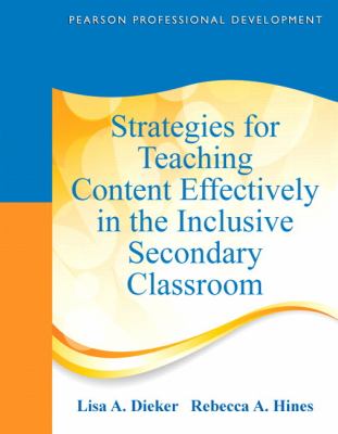 Strategies for Teaching Content Effectively in the Inclusive Secondary ...