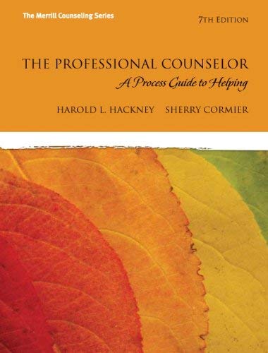 The Professional Counselor : A Process Guide to Helping used book by ...