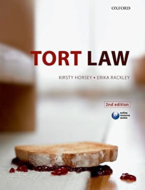 Tort Law used book by Kirsty Horsey, Erika Rackley: 9780199600779